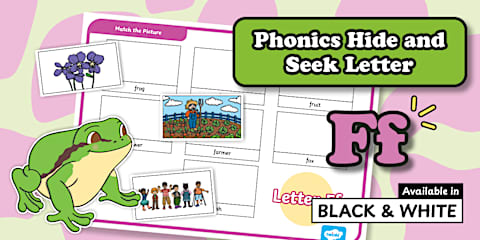 Phonics Hide and Seek - Letter Dd