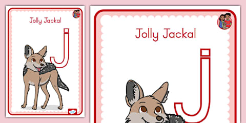 Grade R Phonics - Term 1 - b sound - Character Poster