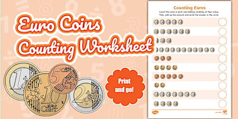 Euro Money Madness Worksheet