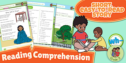 Grade 3 Phonics - Term 2 - ea sound - Reading Comprehension (CAPS Aligned)