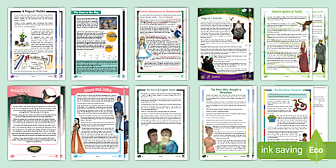 Year 4 Reading Comprehension PDF Pack | Comprehension Year 4