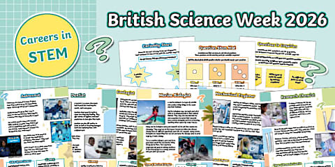 British Science Week 2026 (Curiosity: what’s your question?) KS1 Timetable
