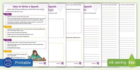 AFOREST - Features of Speech Writing Display Poster