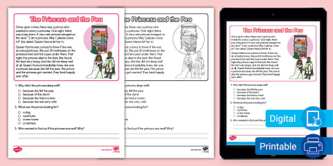 Who Am I? Fairy Tale Characters Guessing Game for K-2nd Grade