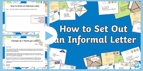 Writing an Informal Letter Prompts