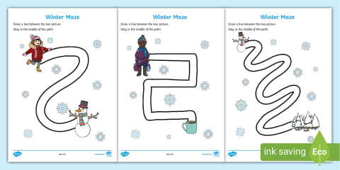 Pencil Control Pattern Worksheet 5 - fine motor skills, pattern