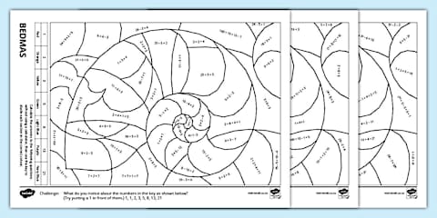 BEDMAS Display Poster