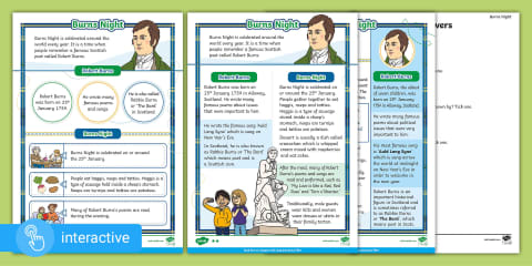 Burns Night Resource Pack