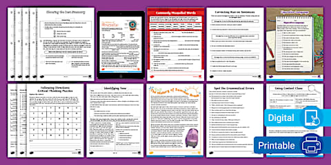 Sixth Grade Using Context Clues Worksheet