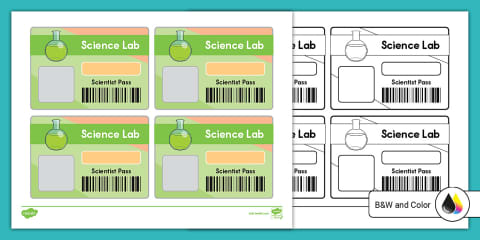 Printable Lab Signs | Twinkl Party