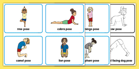Animal Movements Gross Motor Activity Cards