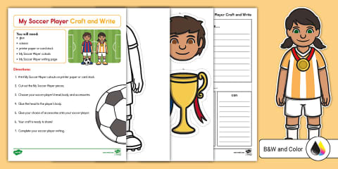 Soccer Ball Paper Craft