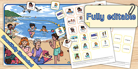 Colourful Semantics - Past Tense Verbs