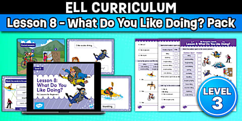 ELL Curriculum: Level 4, Lesson 7 Using a and an Google Slides & PowerPoint