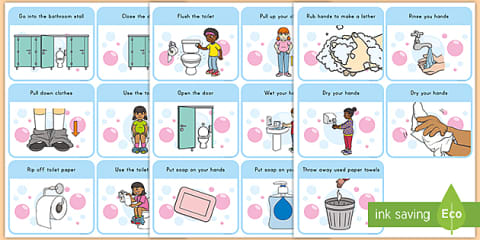 Girls' Potty Pass Lanyard Cards