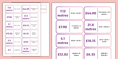 Multiplying Decimals Display Banner