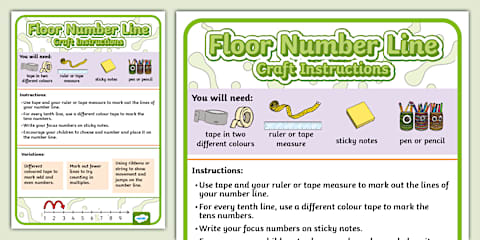 Number Line Activities Teaching Ideas | Twinkl
