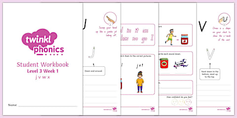 Twinkl Phonics Level 2 - Phonics Phoneme Booklet