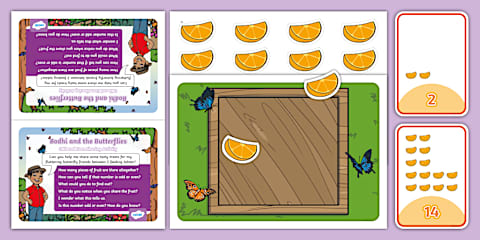 Bodhi and the Butterflies: Odd and Even Sharing PowerPoint