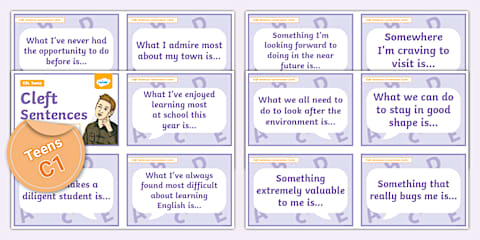 ESL Getting to Know You Conversation Cards [Teens, A2-C1]