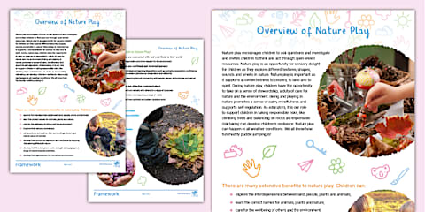 Nature Play Week Topic Planner