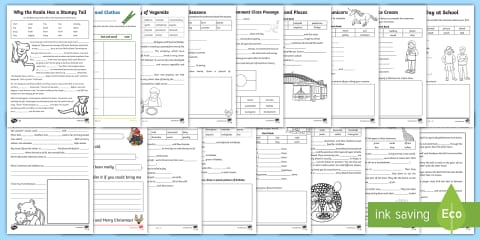 Reading Comprehension Mazes