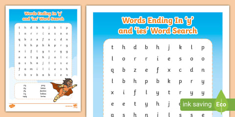 Changing the y for an i Then add es and ed Spelling Game