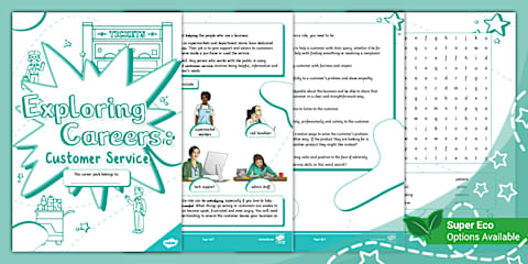 Customer Service Skills Word Search