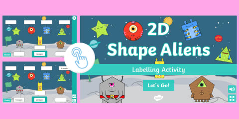 2D Shapes Sorting Game