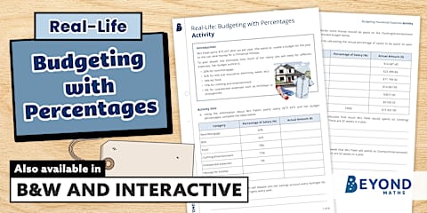 Year 6 Financial Mathematics Resource Pack