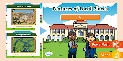 Natural, Managed and Constructed Features Sorting Activity