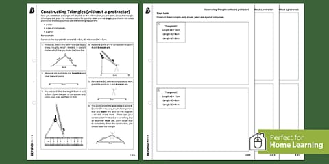 Constructing Triangles: Right-Angle-Hypotenuse-Side