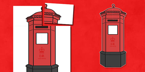 Make Your Own Postcard Box with Handy Cut-Out Instructions