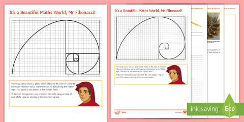 Fibonacci Numbers Worksheet