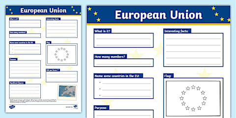 European Country Research Worksheet
