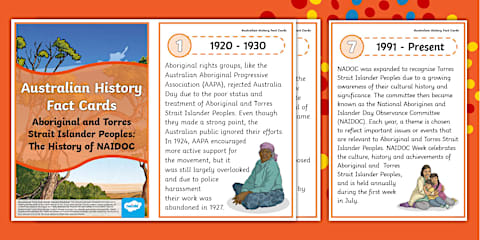 Aboriginal and Torres Strait Islander History Timeline