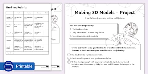Grade 7 Refugee Camp Project Part 3: Build a Model