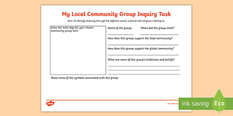 Investigating Places in my Local Area Worksheet / Worksheet-Irish - ROI ...