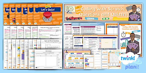 Coding with Scratch - Developing Games - Year 5 Unit Pack
