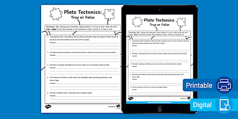 Sixth Grade Modeling Plate Boundaries Science Project