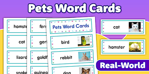 Pets Matching Cards