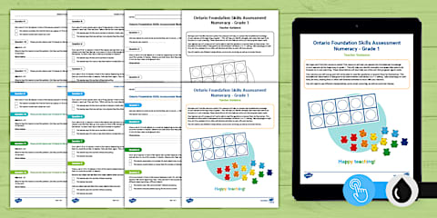 Ontario Foundation Skills Assessment Numeracy Grade 5