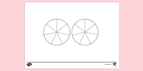 Blank Colour Wheel Worksheet