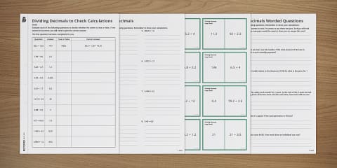 Decimal Word Problems Worksheet | Year 6 Maths | Twinkl