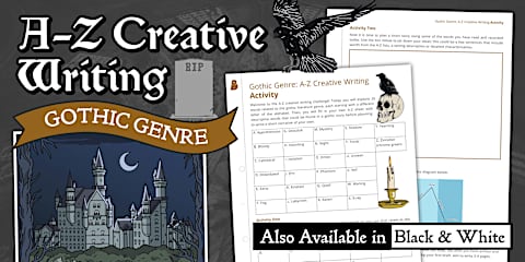 Gothic Fiction Word Search