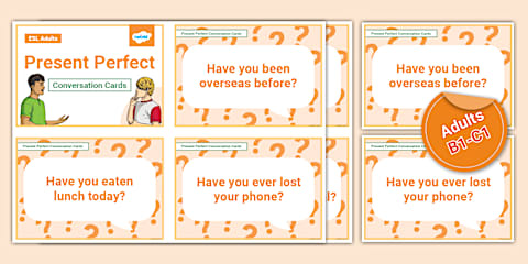 ESL Lunch & Dinner Conversation Starter Cards [Adults, A2-B2]