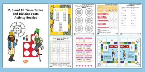 Ultimate Times Table Daily Practice Booklets (PDF) x2, x5, x10 Resource ...