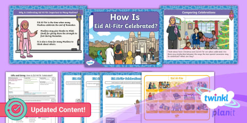 RE: Gifts and Giving: What is Eid Al-Fitr? Year 1 Lesson 1