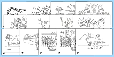 Life of Moses Storyboard Sequencing
