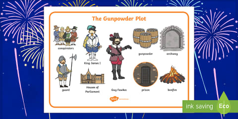 The Gunpowder Plot Word Search
